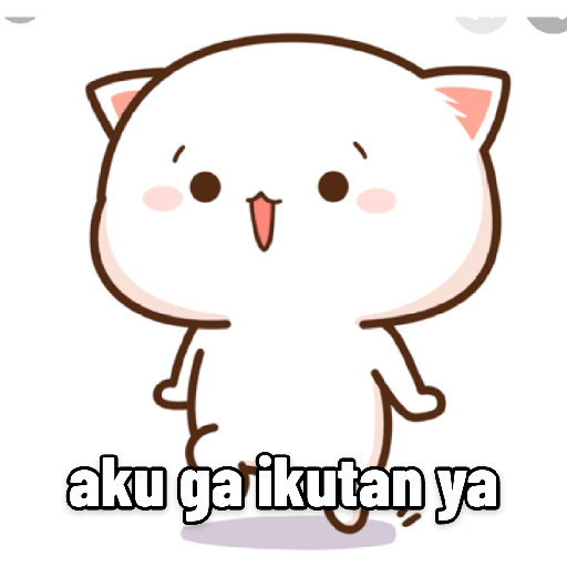 peach cat unyu by septi