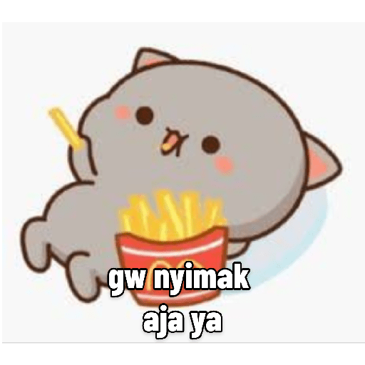 peach cat unyu by septi