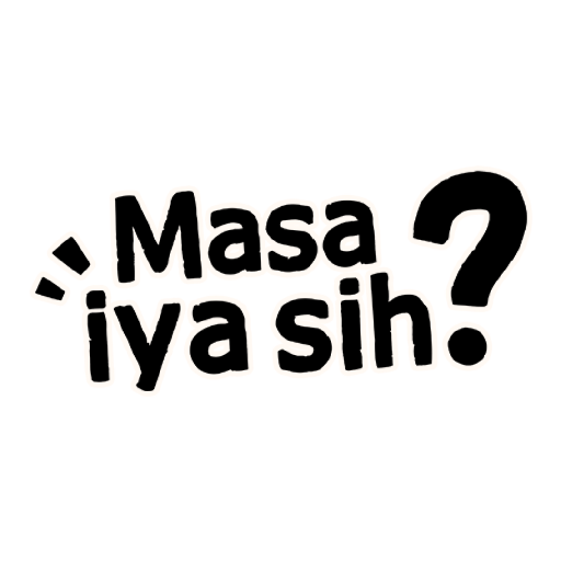 "Masa Iya Sih" Sticker Pack