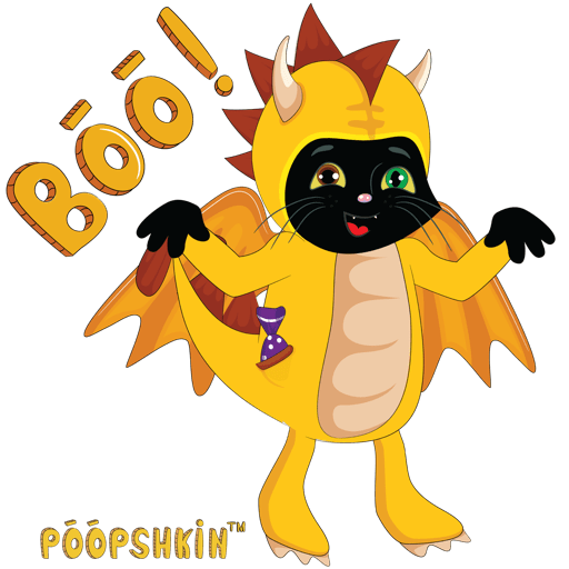 Poopshkin Halloween Stickers