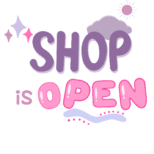 sticker bea lilac & mauve ver