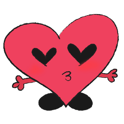 Corazón de garabato