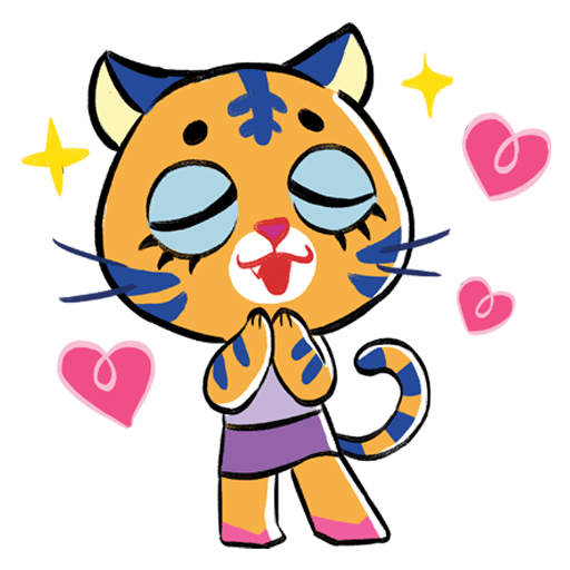 Fifi the hard working tiger