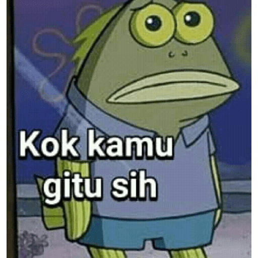 Sticker Patrick ngakak