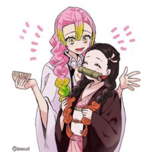 Mitsuri y Shinobu