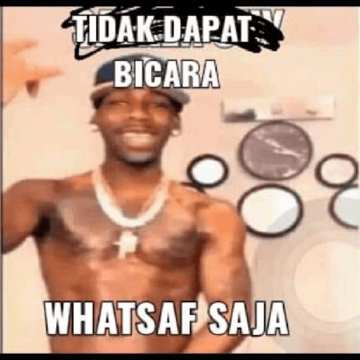 Stiker absurd Fesbuk 2