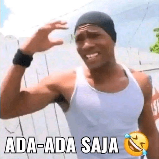 Stiker absurd Fesbuk 2