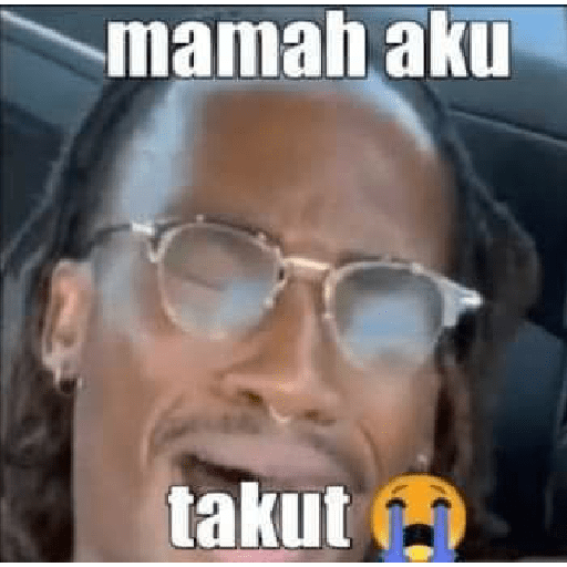 mamah aku takut😭