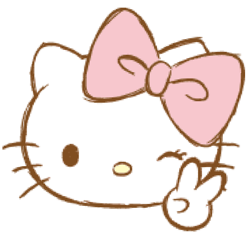 Hello Kitty Emoji Stickers