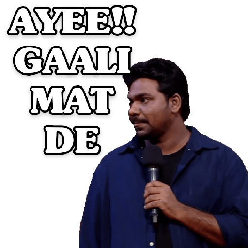 Zakir Khan sticker pack