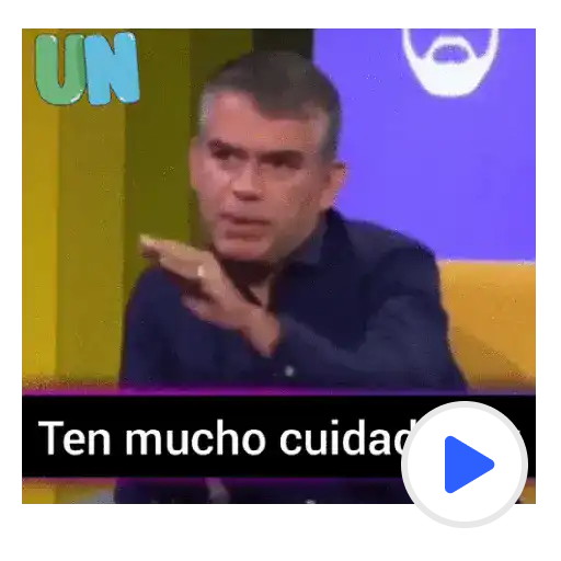 Stickers en movimiento de UN