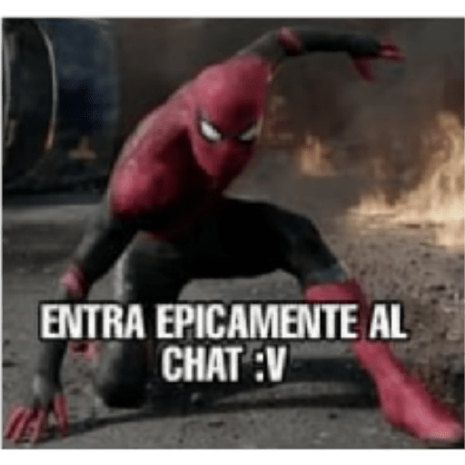spiderman en el chat