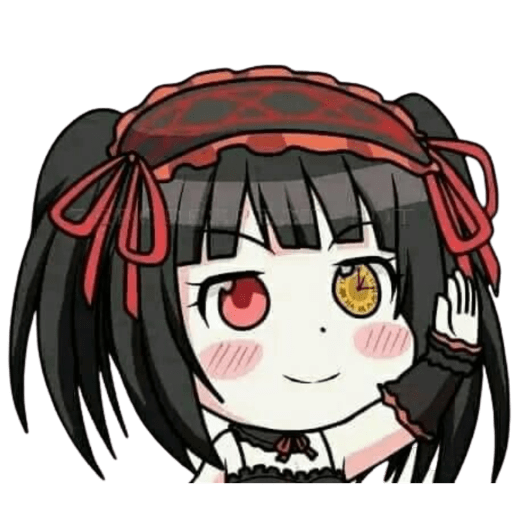 Kurumi_Tokisaki_Chibi_Stickers