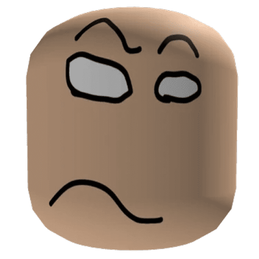 roblox emote face 🗿