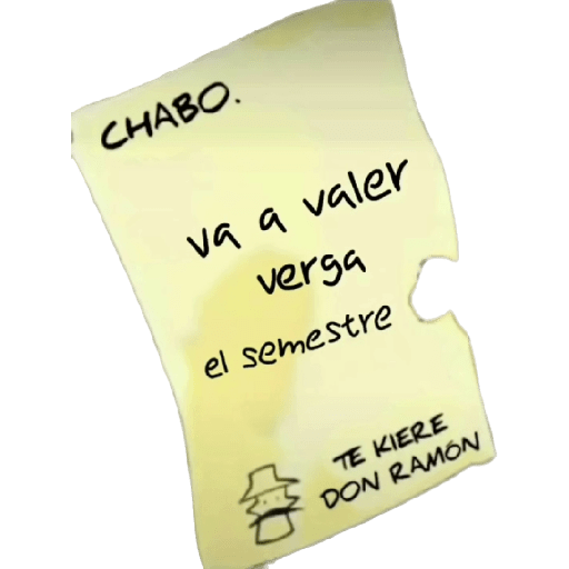 Chabo Te quiere Don Ramón