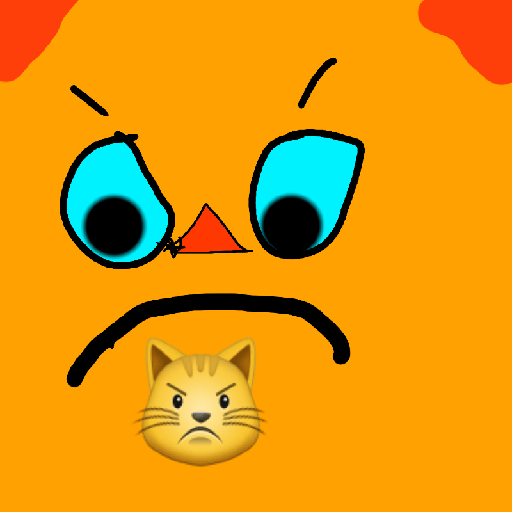 el gato santo XD con caras