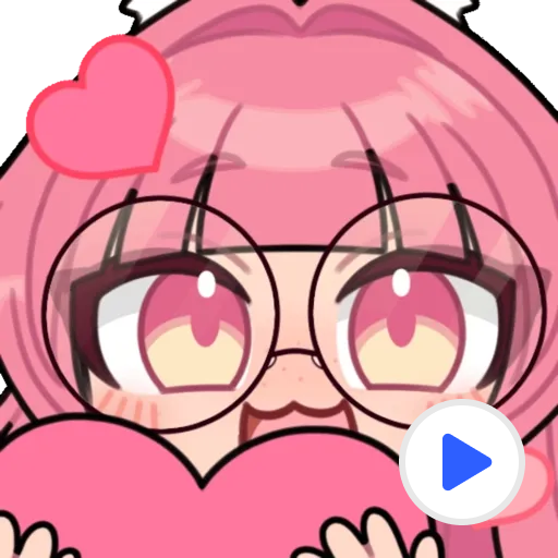 Miku Pinku · GIF Emotes #1