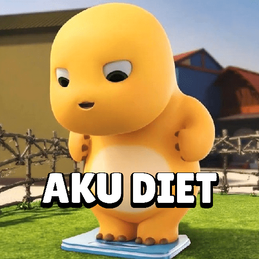 dino kuning /nailong lucu