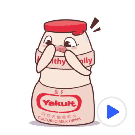 Yakult Singapore Sticker Pack