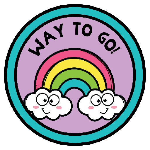 English stickers pack