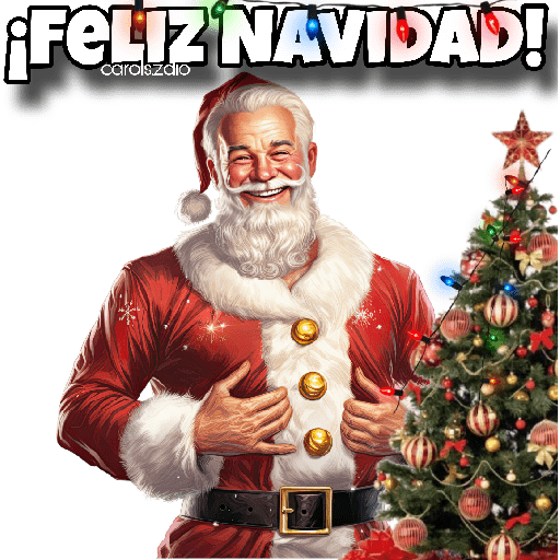 🎅 Santa Claus Fortachón💪🎄🎅