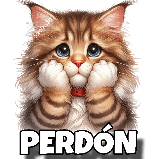 PERDON, LO SIENTO 🥺😿
