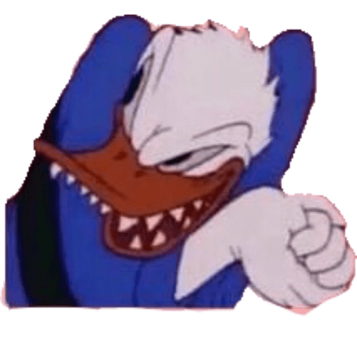Pato donald malvado