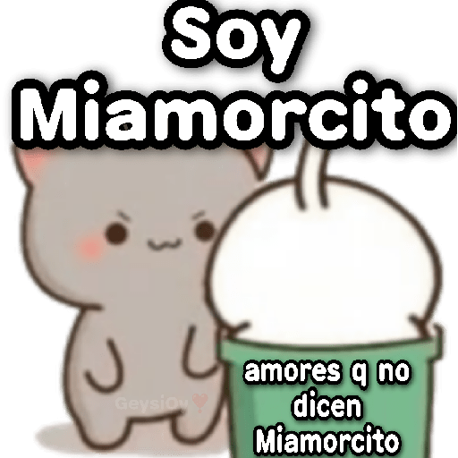 😍 Amor cat peach ️Bza