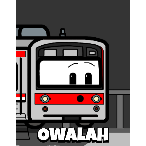 Cartoon krl commuterline