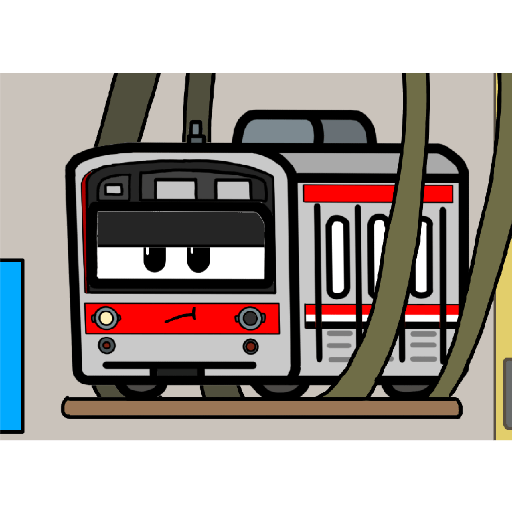 Cartoon krl commuterline