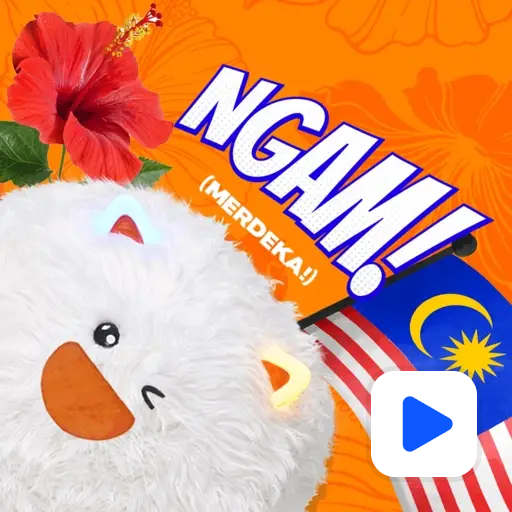 NGAM Merdeka Sticker Pack