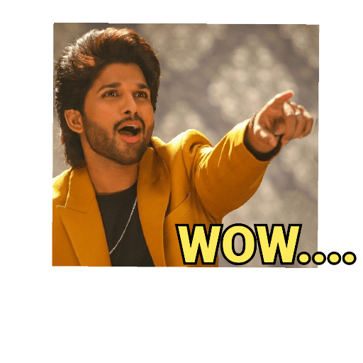 Allu Arjun Malayalam Stickers