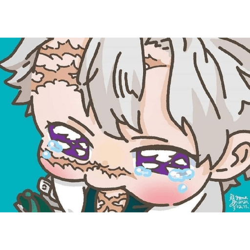 Stickers Anime Llorando