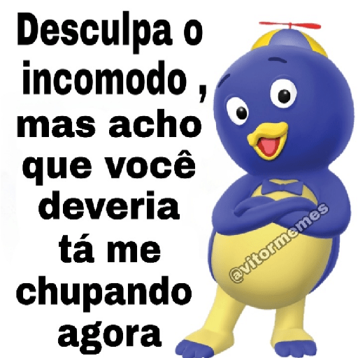 desculpa o incômodo