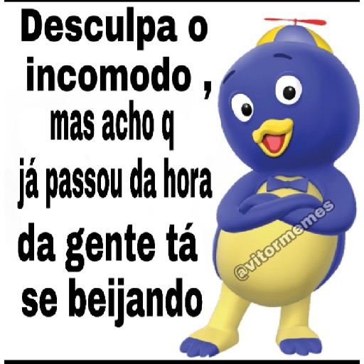 desculpa o incômodo