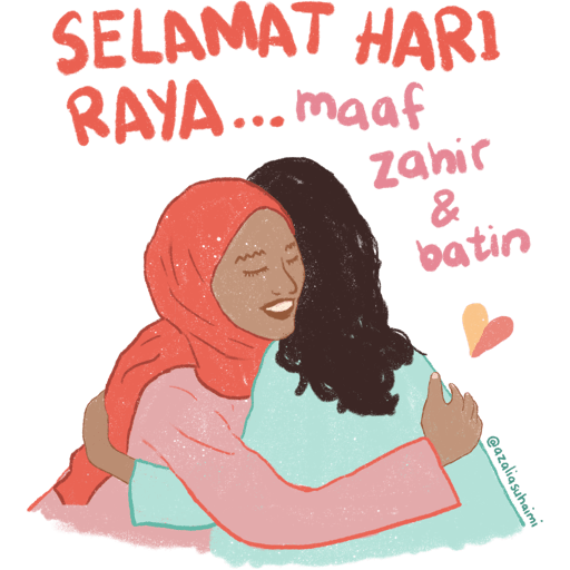 Eid Stickers by Azalia Suhaimi