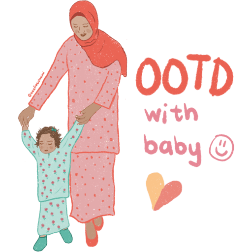 Eid Stickers by Azalia Suhaimi