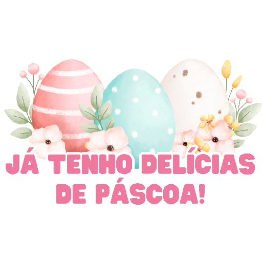 Páscoa Azul delicado