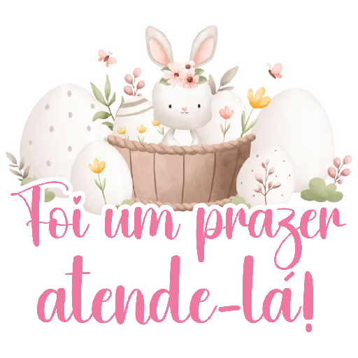 Páscoa Azul delicado