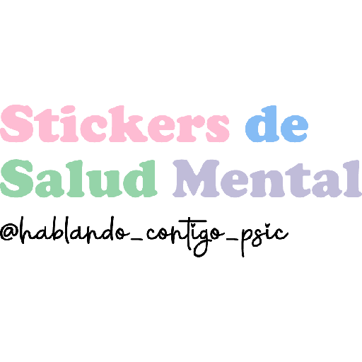 Stickers de Salud Mental