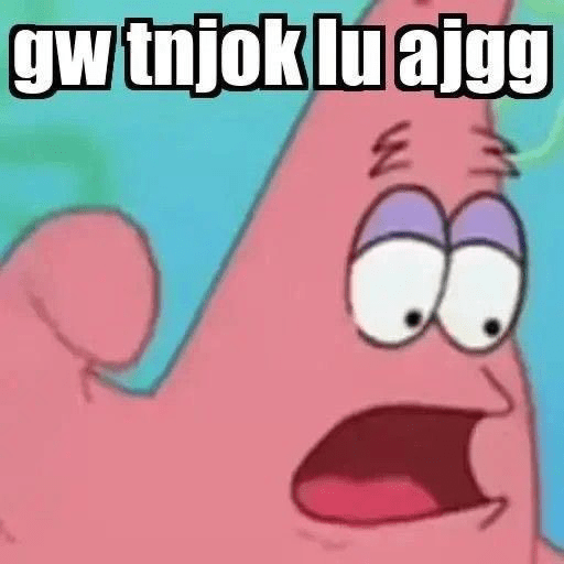 stiker receh AU tiktok part1