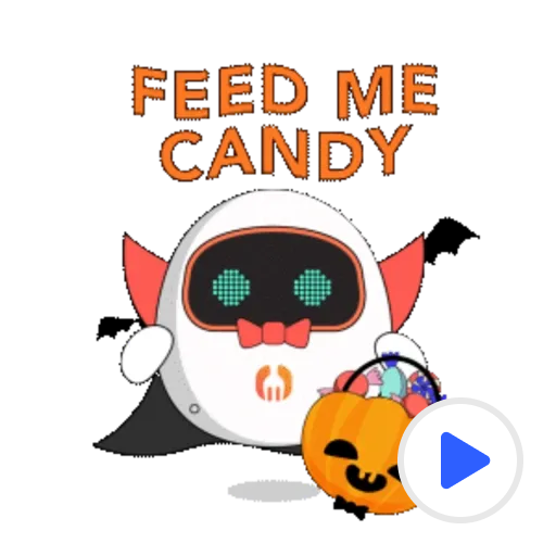 FeedMe Halloween Sticker 2022