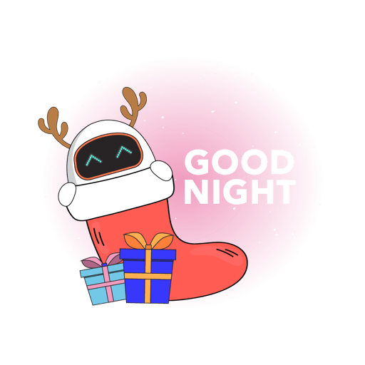 FeedMe Christmas Sticker 2022